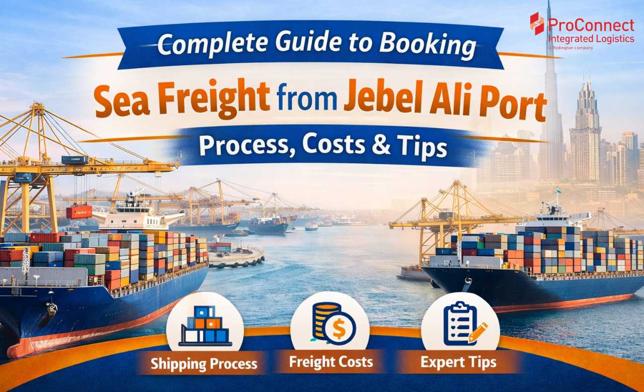 Guide to Booking Sea Freight from Jebel Ali Port | Process & Costs